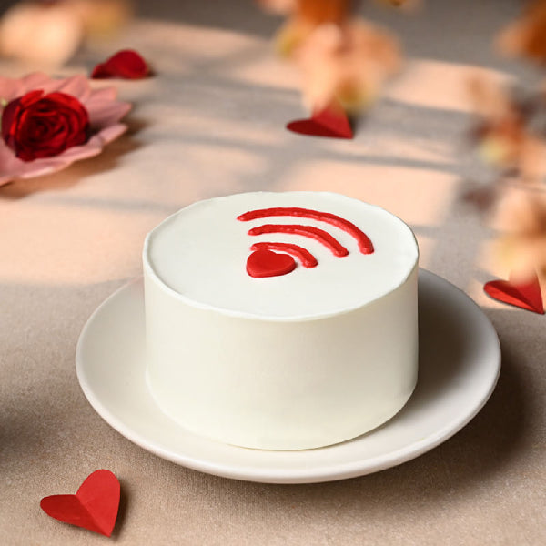 Love Signal Choco Bento Cake for Couples – Cakeinzy